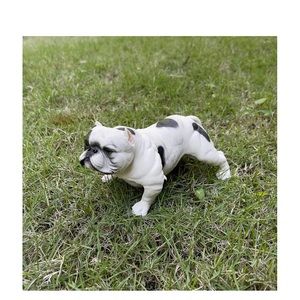 animal kingdom | Accents | Realistic Dog Figurine American Bully Dog ...